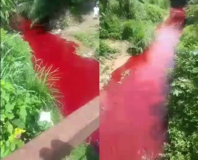 Enugu Police Deny Video Of Ezeagu River Turning Into Blood – The ...