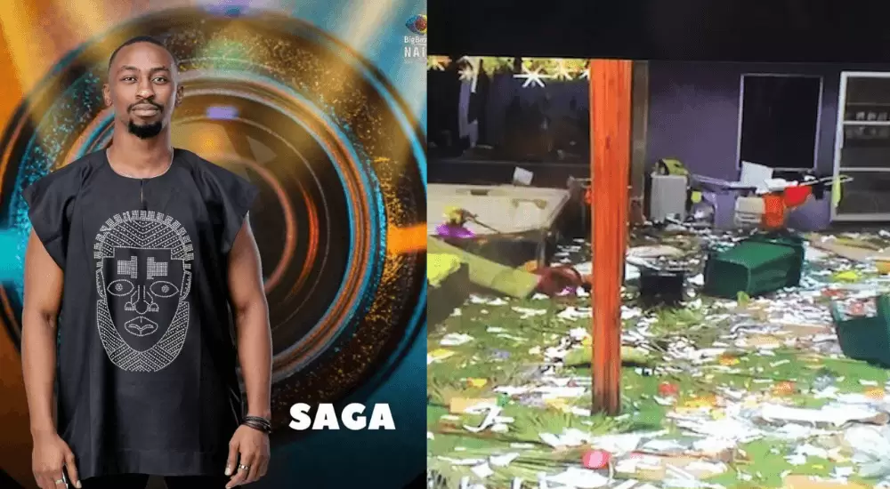 BBNaija: Biggie Punishes Saga For Revealing Secret Prank – The Whistler ...