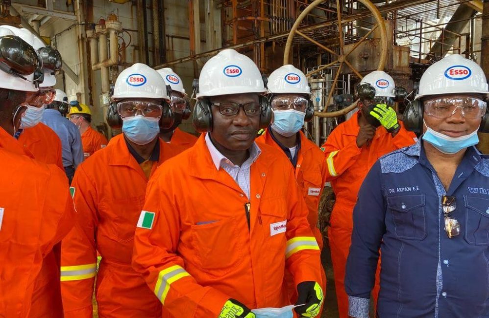 NAPIMS Boss, Wunti Visits Erha FPSO, Assures Of Production Increase ...
