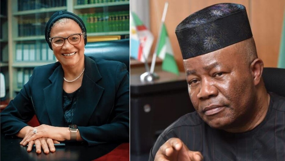Justice Amina Bows Out From Supreme Court, Counts On Senator Akpabio ...