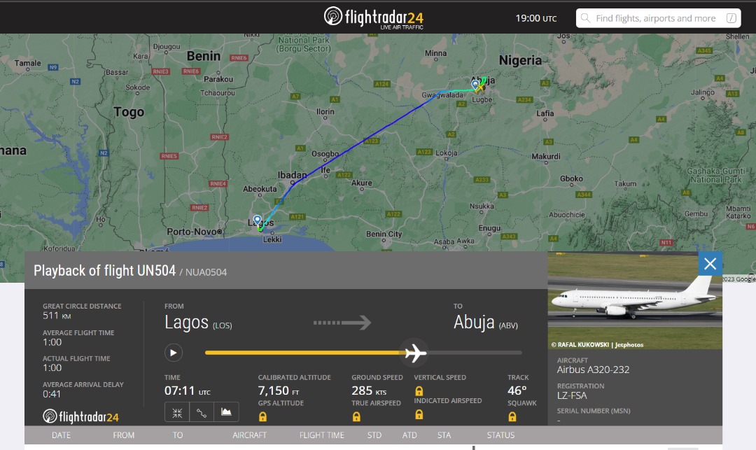FACT-CHECK: Did Bad Weather Cause Diversion Of United Nigeria Airlines ...