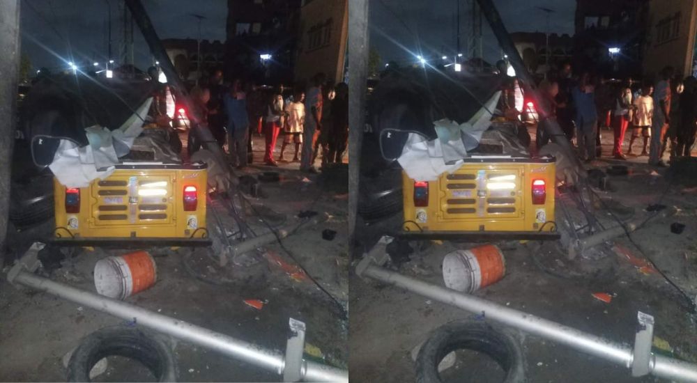 One Dies As Refuse Truck Falls Off Bridge In Lagos – The Whistler Newspaper