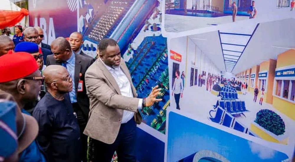 Abia Governor Unveils Multi-Billion Naira Bus Terminal, Renames City's Main Road – The Whistler ...