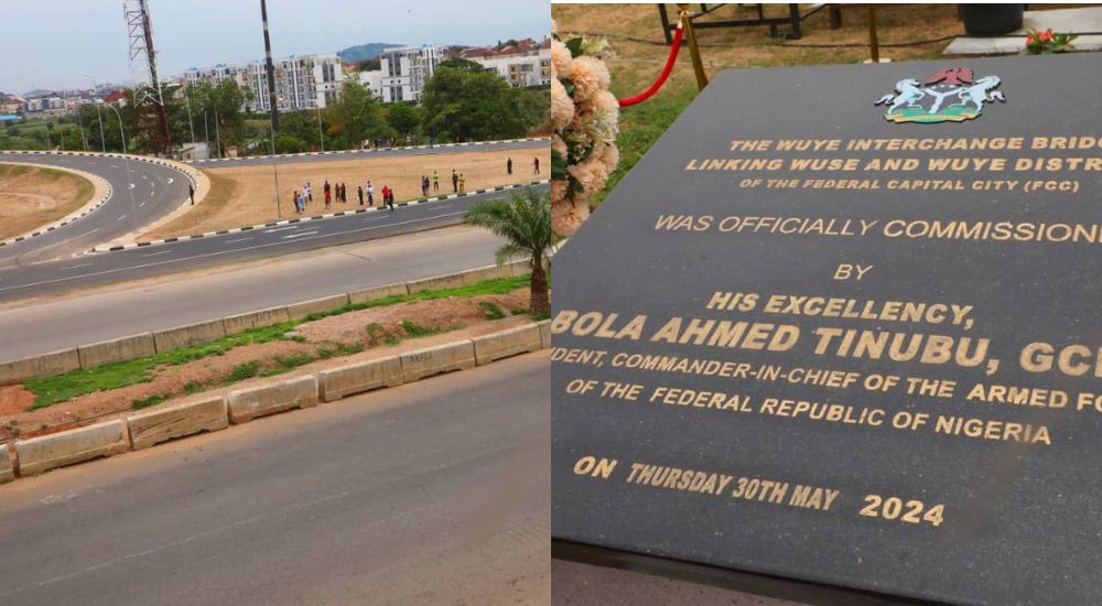 FCT: Tinubu Inaugurates Interchange Linking Wuye To Wuse, Says No ...