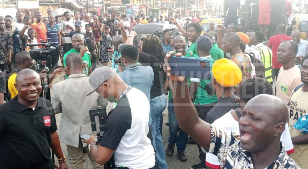 October 1 Protest Begins In Lagos Amid Tight Security – The Whistler ...