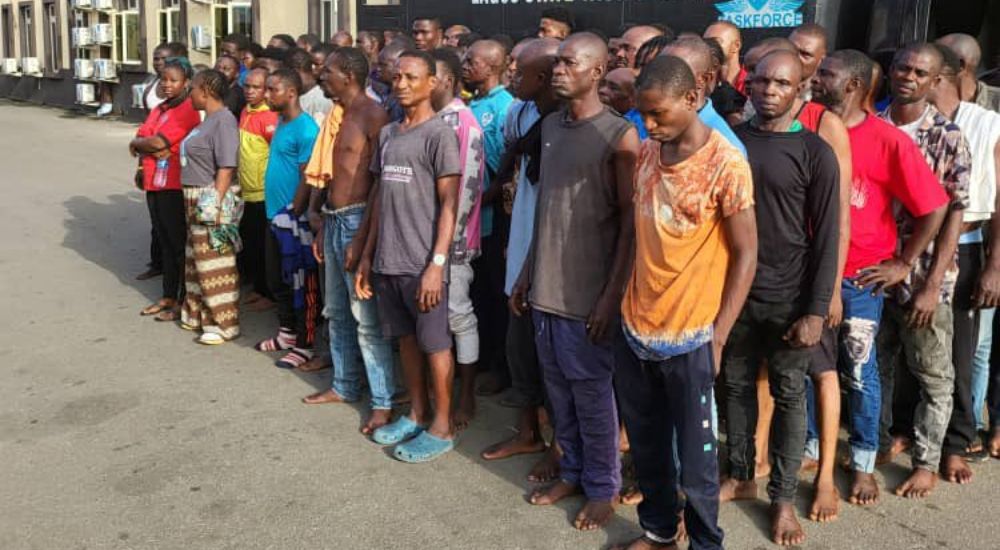 Lagos Task Force Arrests 236 Criminal Suspects In One Week – The ...