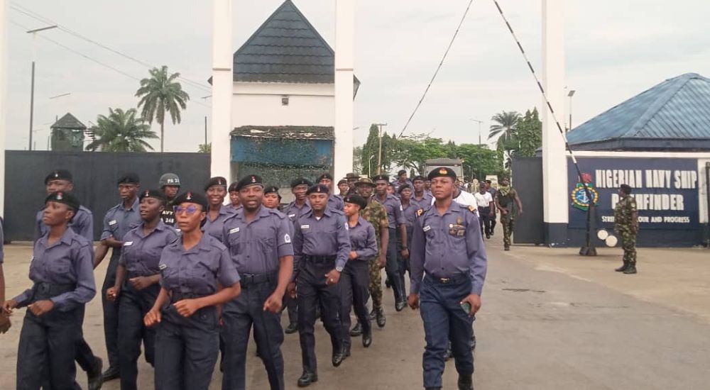 NNS Pathfinder Holds Navy's 2nd Quarterly Route March In Rivers – The Whistler Newspaper