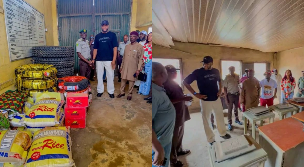 Abia Philanthropist Anyaso Celebrates Birthday With Prison Inmates ...