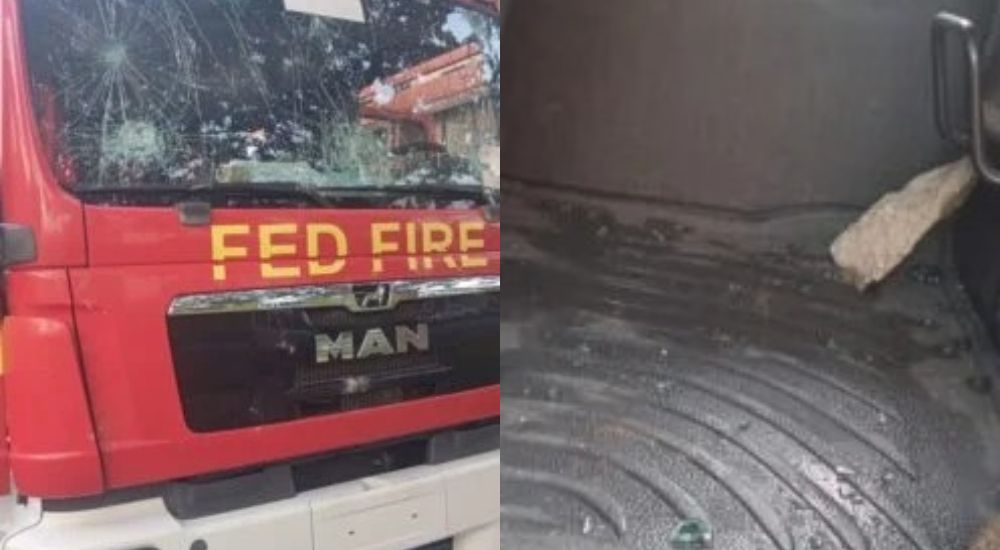 Angry Mob Attacks Calabar Firefighters, Vandalises Truck – The Whistler ...
