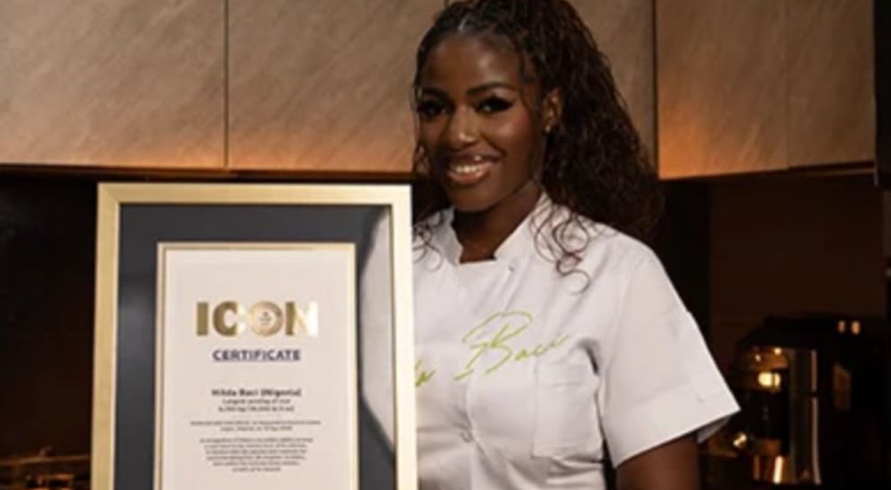 Guinness Names Hilda Baci First Nigerian GWR Icon – The Whistler Newspaper